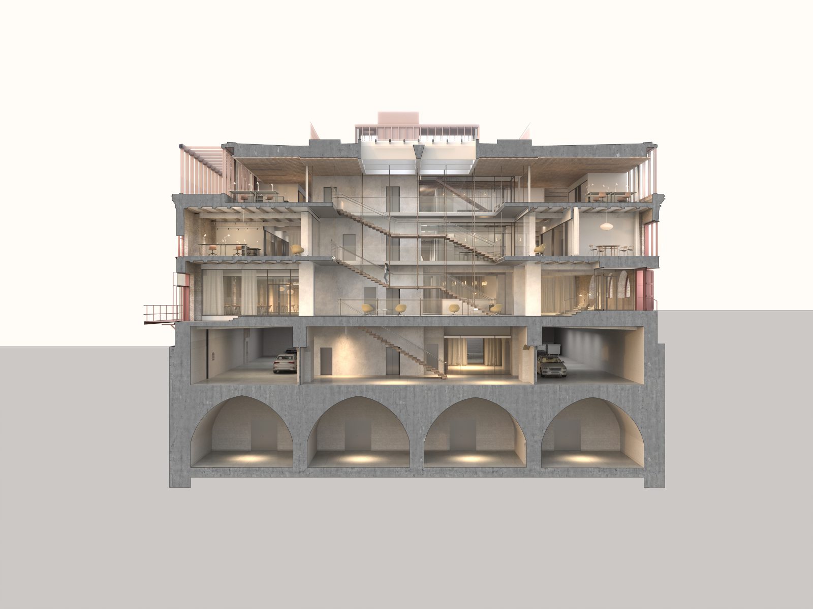 ACT Architects Rød Lagerbygning