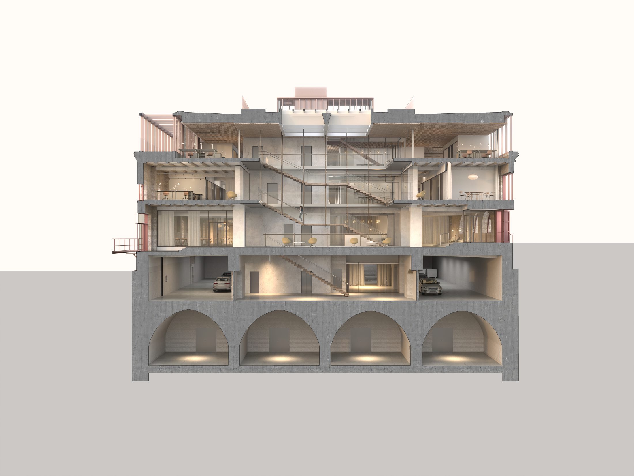 ACT Architects Rød Lagerbygning